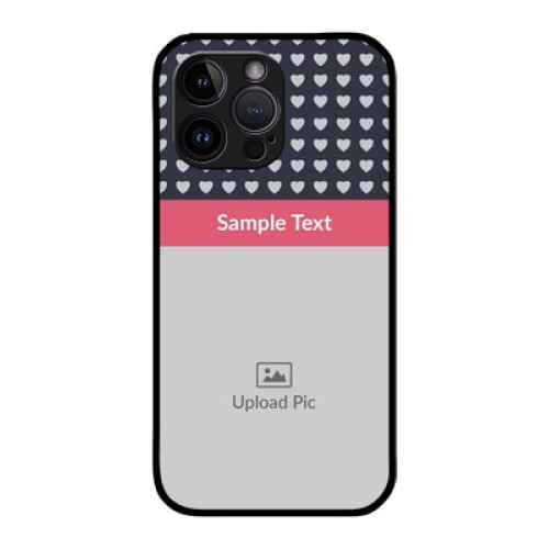 iPhone 14 Pro Custom Glass Phone Case with Photo Printing ...