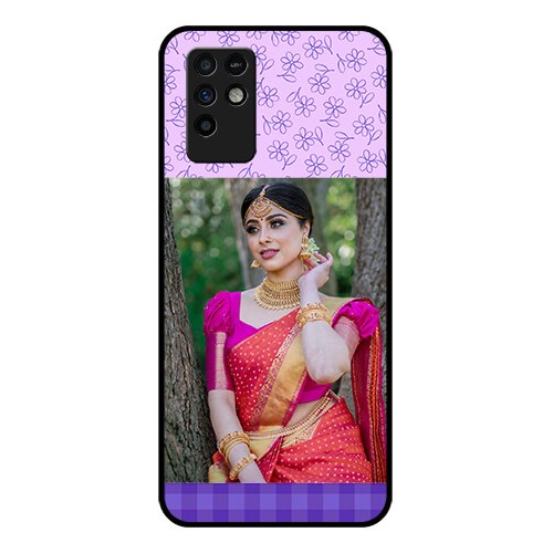 Infinix Note 10 Custom Glass Phone Case with Photo Printing ...