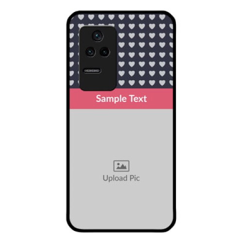 Poco F4 5G Custom Glass Phone Case with Photo Printing | Personalized ...