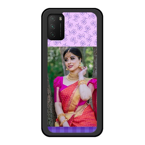 Poco M3 Custom Glass Phone Case with Photo Printing | Personalized ...