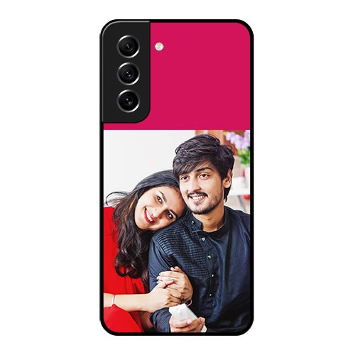 Galaxy S21 FE 5G Custom Glass Phone Case with Photo Printing ...