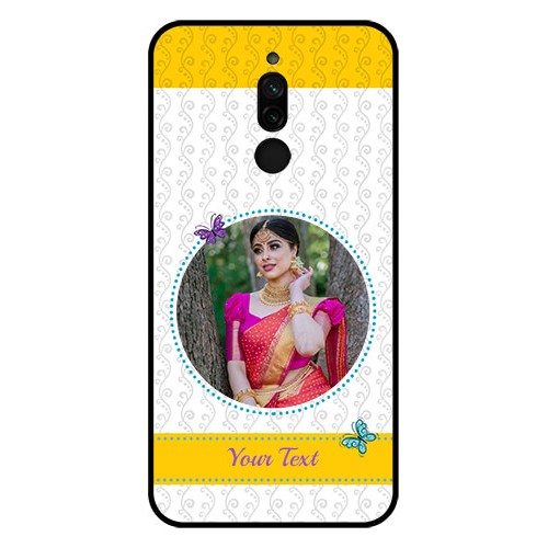 Xiaomi Redmi 8 Custom Glass Phone Case with Photo Printing ...