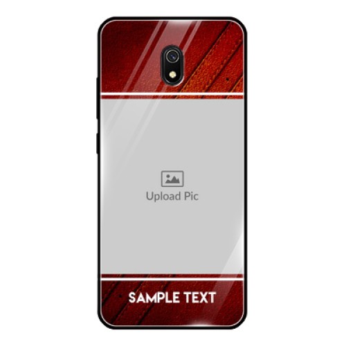 Xiaomi Redmi 8A Custom Glass Phone Case with Photo Printing ...