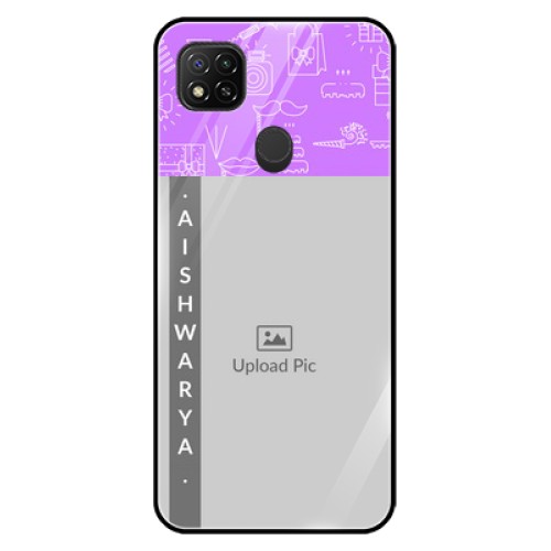 Xiaomi Redmi 9 Custom Glass Phone Case with Photo Printing ...