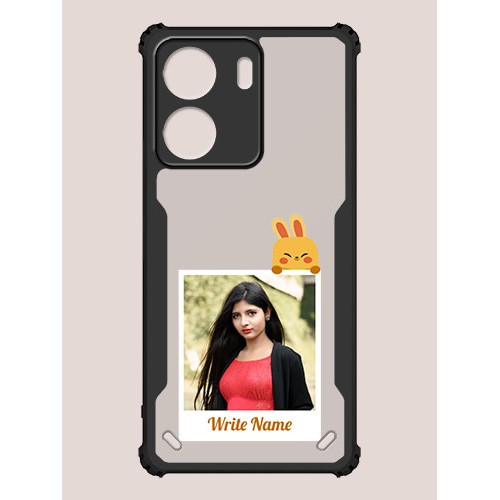 Poco C65 Custom hybrid Phone Case with Photo Printing | Personalized ...