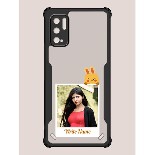 Poco M3 Pro Custom hybrid Phone Case with Photo Printing | Personalized ...