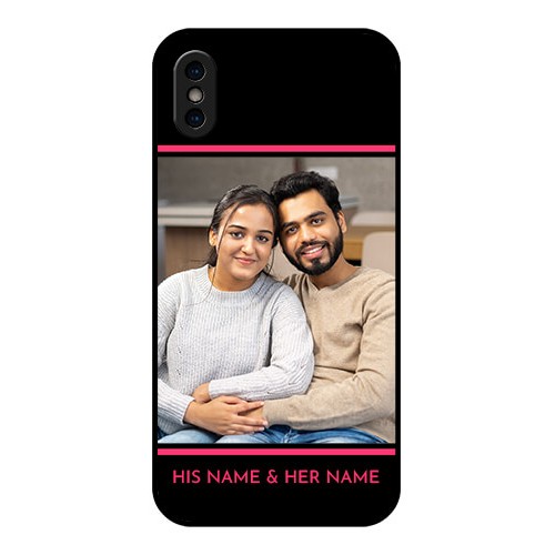 iPhone XS Custom Metal Phone Case with Photo Printing | Personalized ...