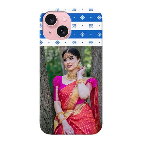 iPhone 15 - Customized Photo Printing on Mobile Back Cover Online