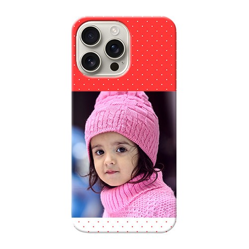 iPhone 16 Pro Max - Customized Photo Printing on Mobile Back Cover Online