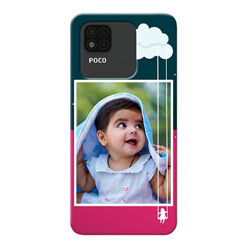Poco C31 - Customized Photo Printing on Mobile Back Cover Online