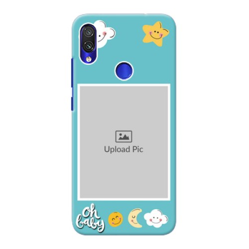 Redmi Note 7 Pro - Customized Photo Printing on Mobile Back Cover Online