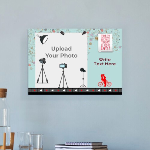 Lights Camera Action Design: Landscape Acrylic Photo Frame with Image ...