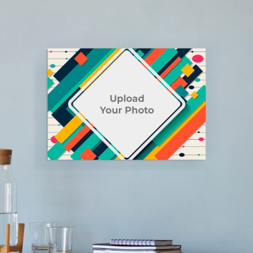 Graphic Abstract Design: Landscape Acrylic Photo Frame with Image ...