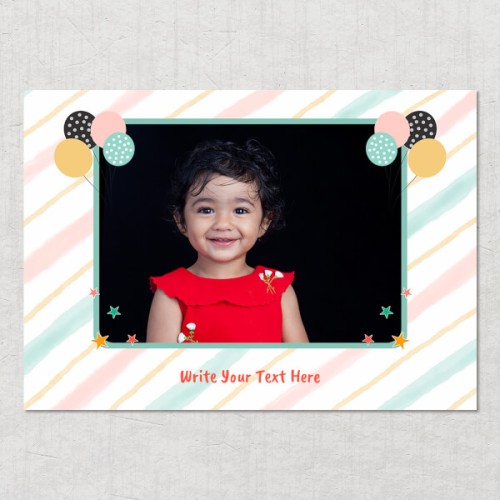 Happy Birthday Granny Design: Landscape Acrylic Photo Frame with Image ...