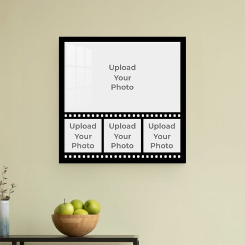 Film Reel Theme: Square Acrylic Photo Frame with Image Printing ...