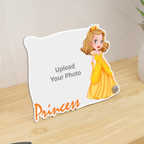 Buy Upload Your Photo On Cute Little Princess Design Acrylic Photo Stand