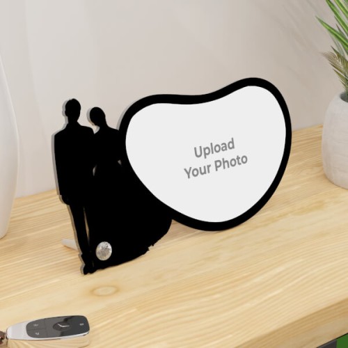 Buy Photo Upload On Wedding Memories Design Acrylic Photo Stand