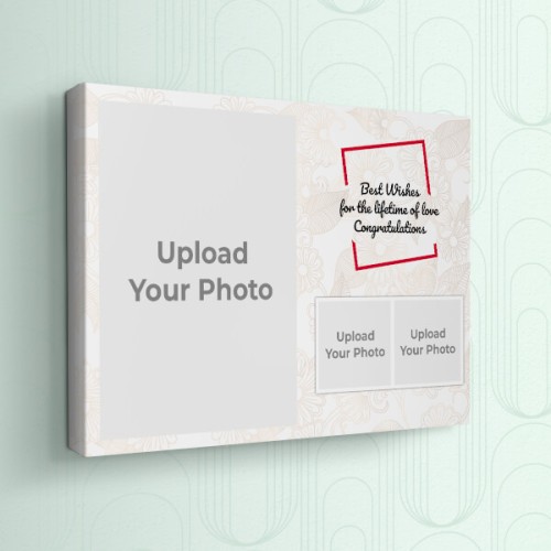 Wedding Moments Design: Landscape Canvas Photo Frame with Image ...