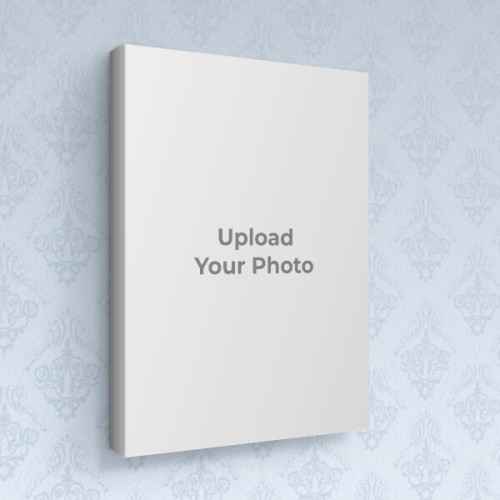 Full Pic Upload Design: Portrait Canvas Photo Frame with Image Printing ...