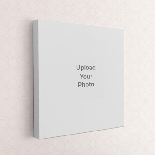 Full Pic Upload Design: Square Canvas Photo Frame with Image Printing ...