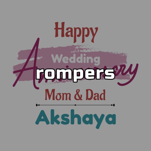 Buy Paint Brush Styled Happy Wedding Anniversary Wishes From The Kid ...