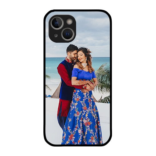 Buy iPhone 14 Photo Printing on Glass Case - Upload Full Picture Design