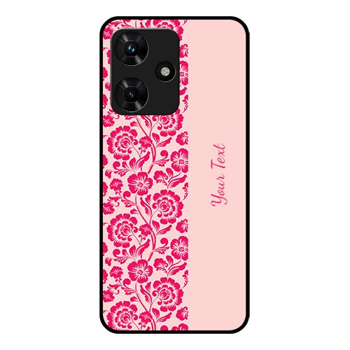Buy Infinix Hot 30i Custom Glass Phone Case - Attractive Floral Pattern ...