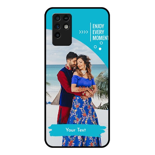 Buy Infinix Note 10 Custom Glass Mobile Case - Happy Moment Design