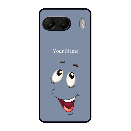 Buy OnePlus Nord 4 5G Custom Glass Phone CaseLaughing Cartoon Face Design