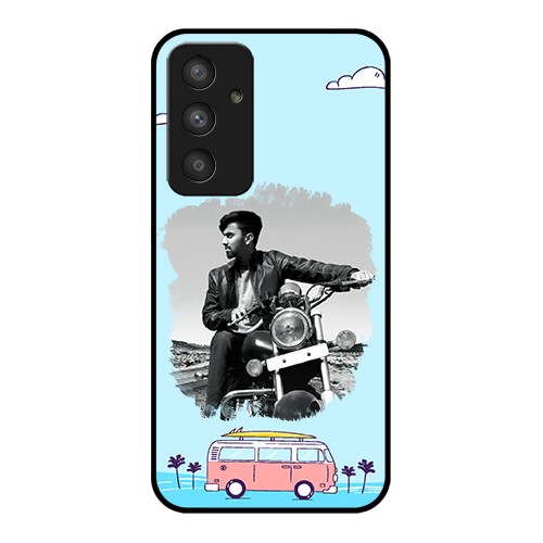 Buy Galaxy A54 5G Photo Printing on Glass Case - Travel & Adventure Design