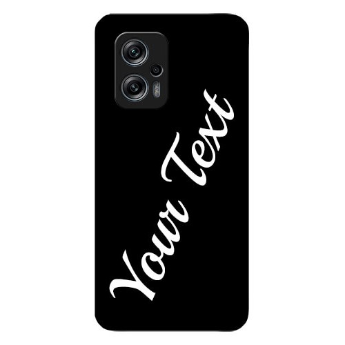 Buy Redmi K50i 5G Custom Glass Mobile Cover with Your Name
