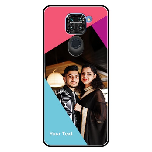 Buy Xiaomi Redmi Note 9 Custom Glass Mobile Case - Stacked Triple ...