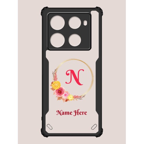 Buy Infinix Note 40 Pro 5G Custom Hybrid Mobile Phone Case With Wreath ...