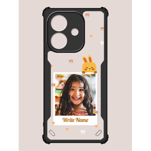 Buy Oppo A3x 4G Custom Hybrid Mobile Phone Case With Cute Yellow Mouse ...