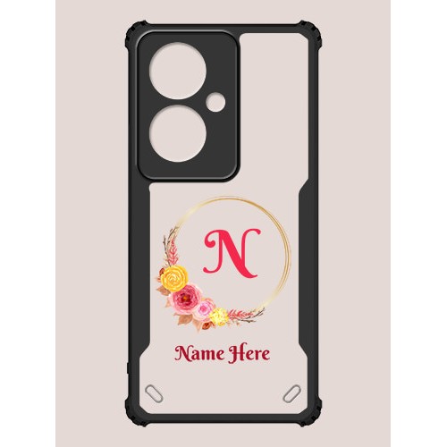 Buy Oppo F25 Pro 5G Custom Hybrid Mobile Phone Case With Wreath Themed ...