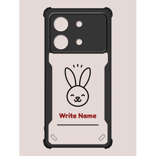 Buy Poco X6 Neo 5G Custom Hybrid Mobile Phone Case With Cute Mouse Design