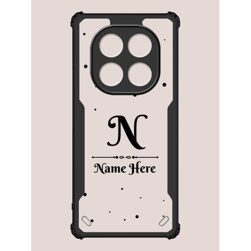 Buy Poco X7 5G Custom Hybrid Mobile Phone Case With Polka Dot Themed Design