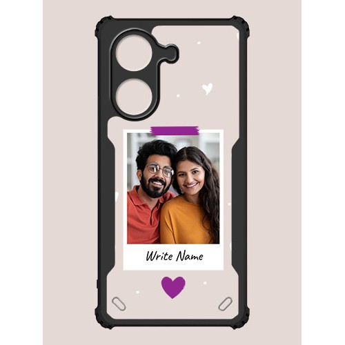 Buy Poco X7 Pro 5G Custom Hybrid Mobile Phone Case With Couple Themed ...