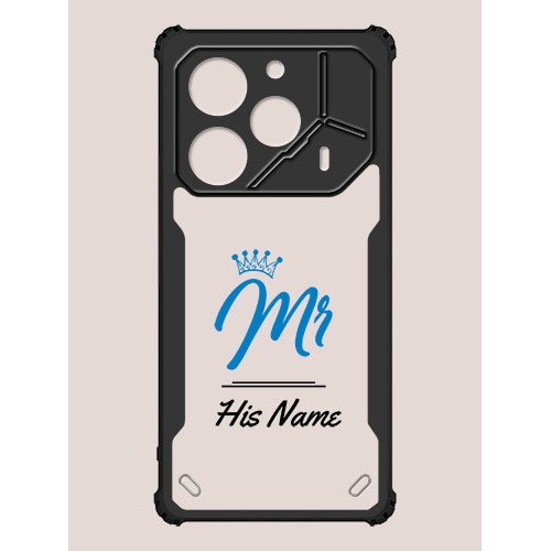 Buy Tecno Pova 6 Pro 5G Custom Hybrid Mobile Phone Case With Mr King Design