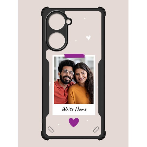 Buy Vivo Y28e 5G Custom Hybrid Mobile Phone Case With Couple Themed ...