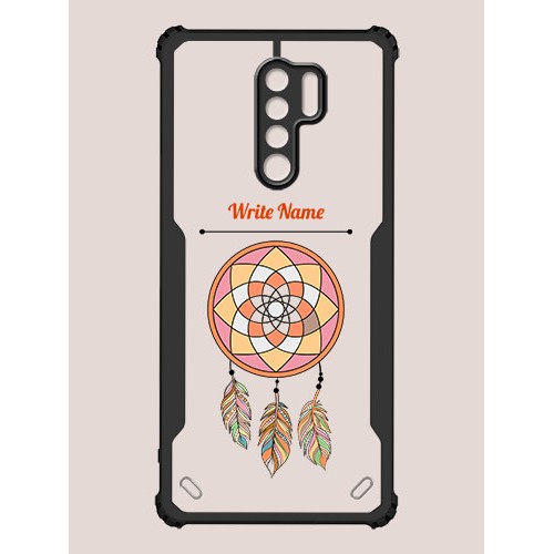 Buy Redmi 9 Prime Custom Hybrid Mobile Phone Case With Dream Catcher Design
