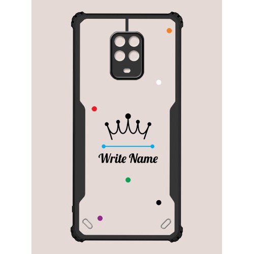 Buy Redmi Note 9 Pro Max Custom Hybrid Mobile Phone Case With The King ...