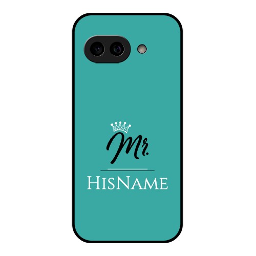 Buy Pixel 9A 5G Custom Metal Phone Case - Mr With Name Design