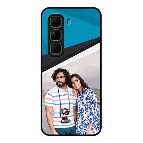 Buy Infinix Hot 50 5G Custom Metal Phone CaseSimple Pattern Photo ...