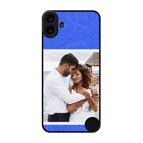 Buy Nothing CMF Phone 1 Custom Metal Phone Case - Curved Line Art With ...