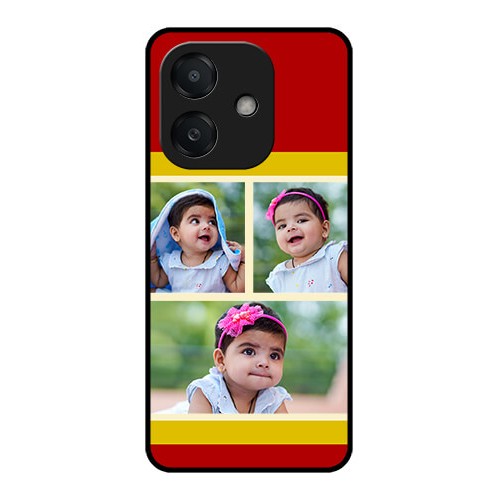 Buy Oppo A3X 4G Custom Metal Phone Case - Multiple Pic Upload Design