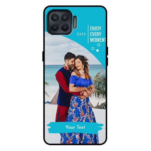 Buy Oppo F17 Pro Custom Metal Phone Case - Happy Moment Design
