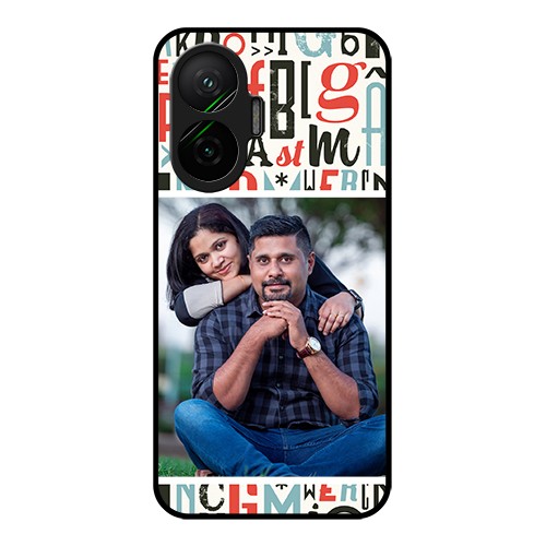 Buy Poco F7 5G Custom Metal Phone Case - Alphabet Design