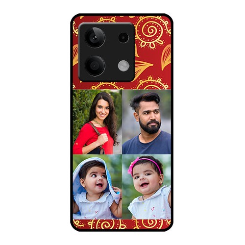 Buy Poco X6 Neo 5G Custom Metal Phone Case - 4 Image Traditional Design