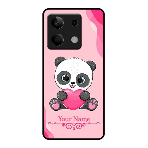 Buy Poco X6 Neo 5G Custom Metal Phone Case - Cute Panda Design